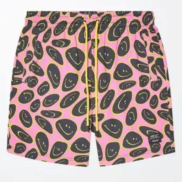 Wesc | Shorts | Wesc Marty Trippy Smiley Unisex Sweatshorts | Poshmark